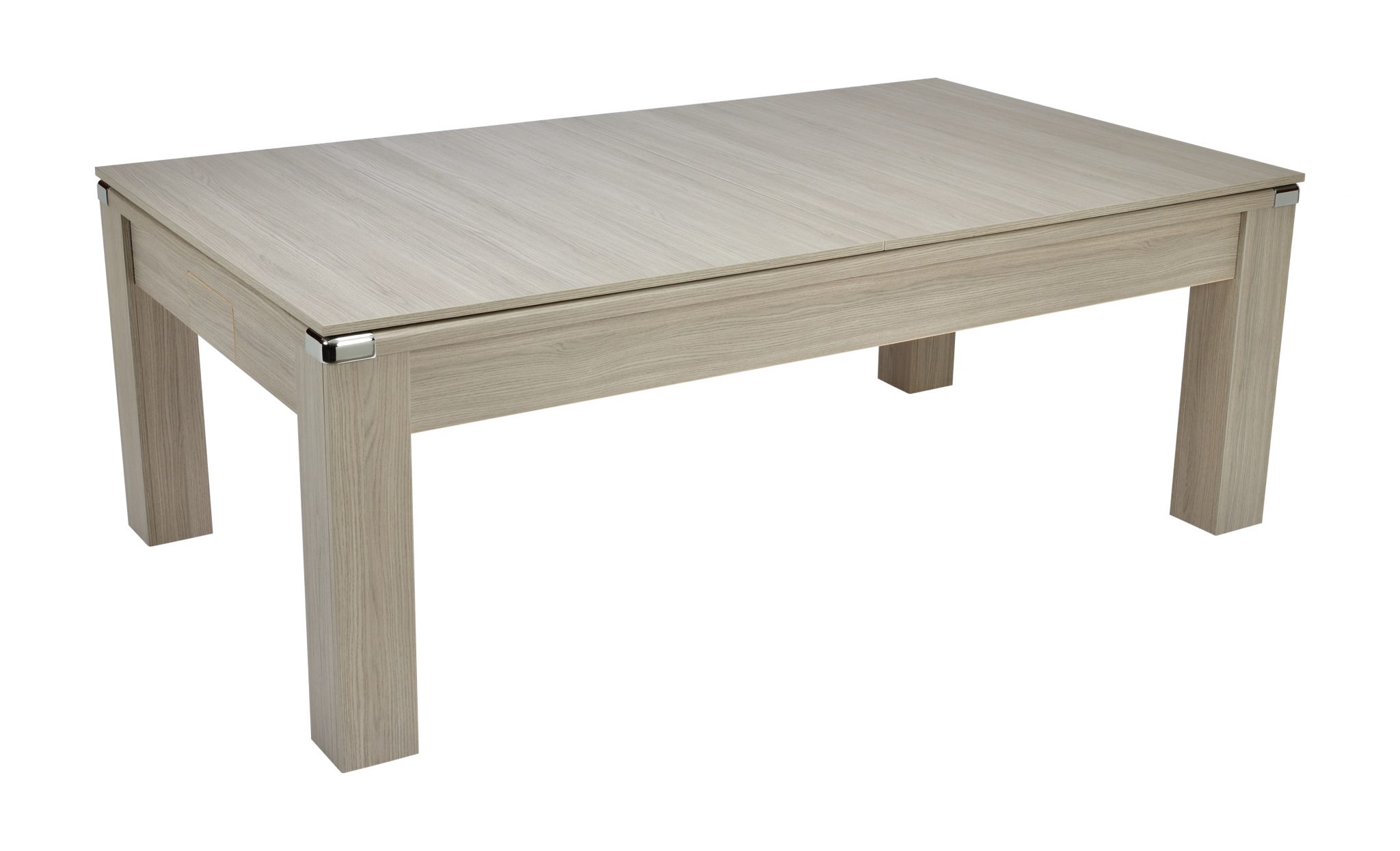 Avant Garde 2.0 Pool Dining Table: Grey Oak - Red Cloth 7ft - A1 Pool ...