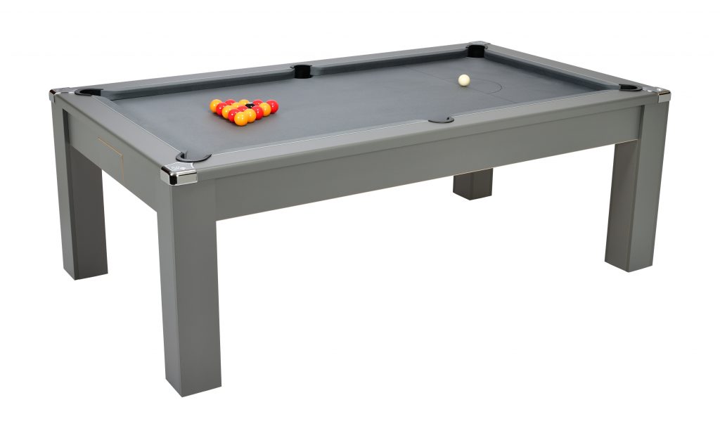 Avant Garde 2.0 Pool Dining Table: Onyx - Grey Cloth - 6ft & 7ft - A1 ...