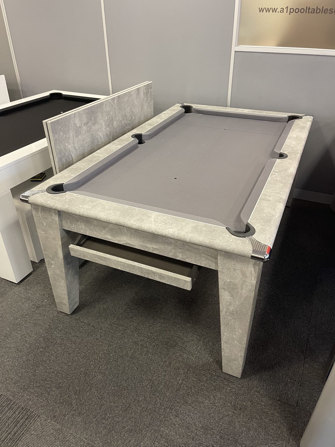 Classic Pool Dining Table - Italian Grey - 6ft & 7ft - A1 Pool Tables ...